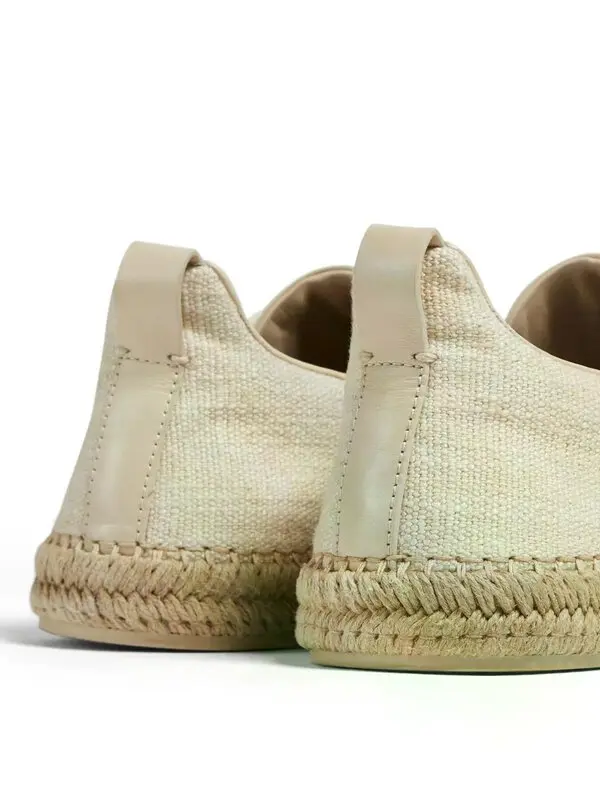 Zegna Triple Stitch Espadrilles - Neutrals