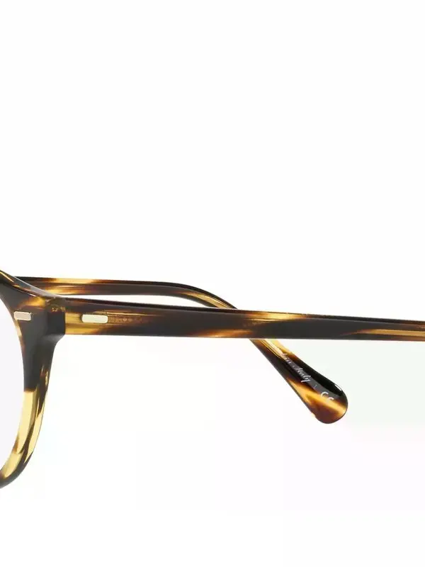 Oliver Spencer Gregory Peck Tortoiseshell Eyeglasses - Black