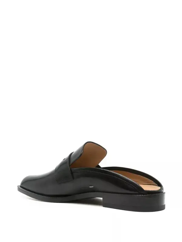 MAISON MARGIELA Tabi Toe Slippers - Black