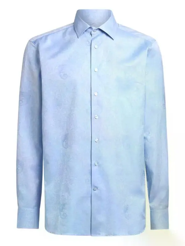 Etro Paisley-jacquard Cotton Shirt