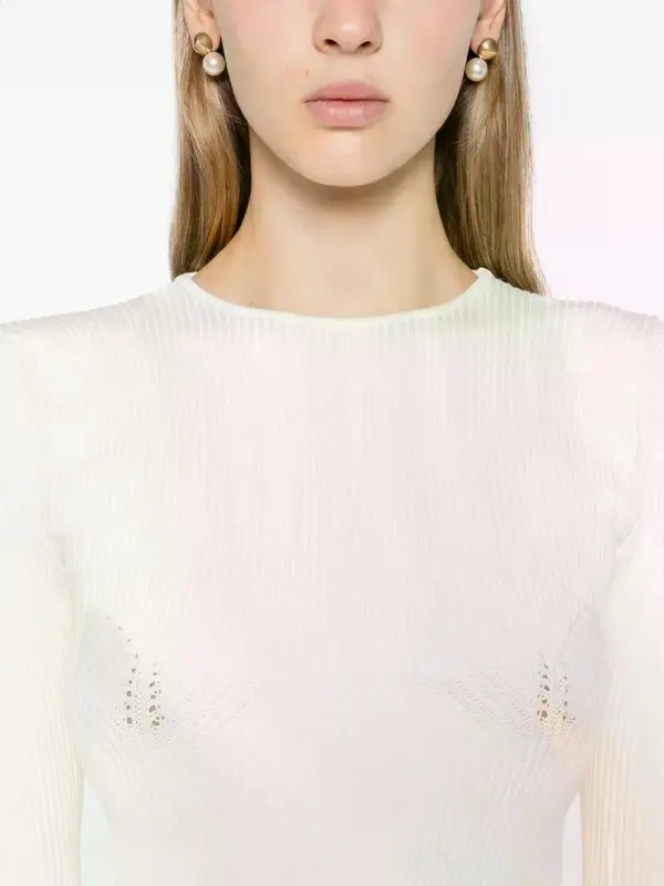 Magda Butrym Long-sleeve Ribbed Jumper