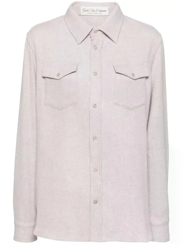 GOD'S TRUE CASHMERE Melange Shirt