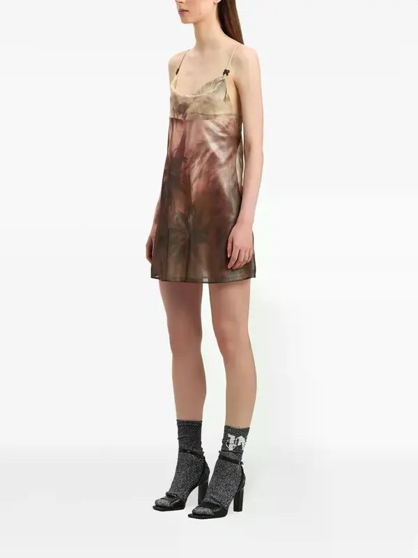 Palm Angels Sunset Palms Mini Dress