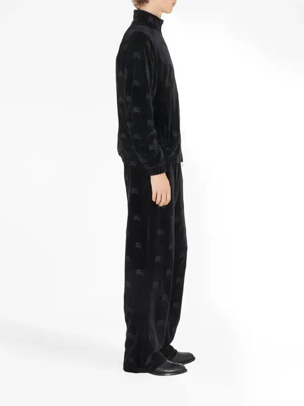 Burberry Ekd Velvet Jogging Pants