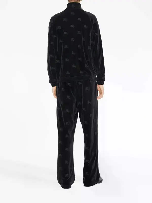 Burberry Ekd Velvet Jogging Pants