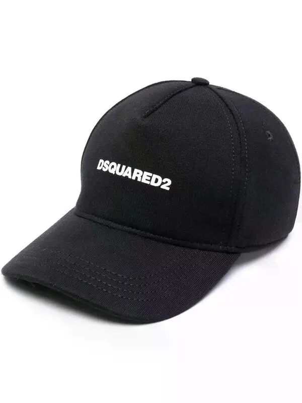 Dsquared2 Embroidered Logo Baseball Cap - Black