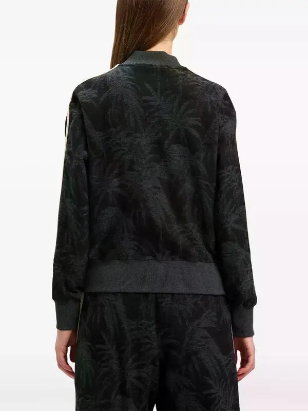 Palm Angels Pams-jacquard Zipped Sweater