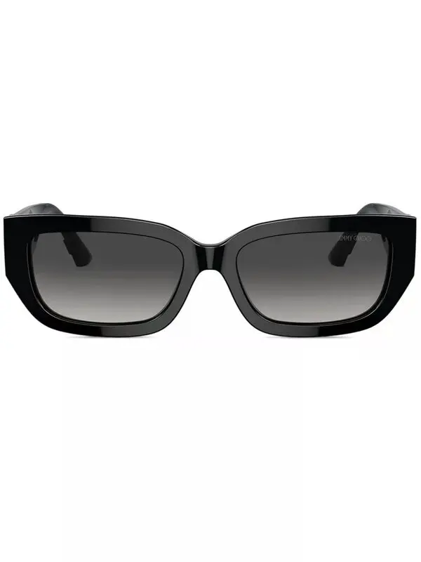 JIMMY CHOO Rectangle-frame Sunglasses