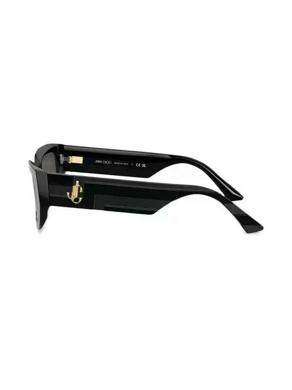 JIMMY CHOO Rectangle-frame Sunglasses