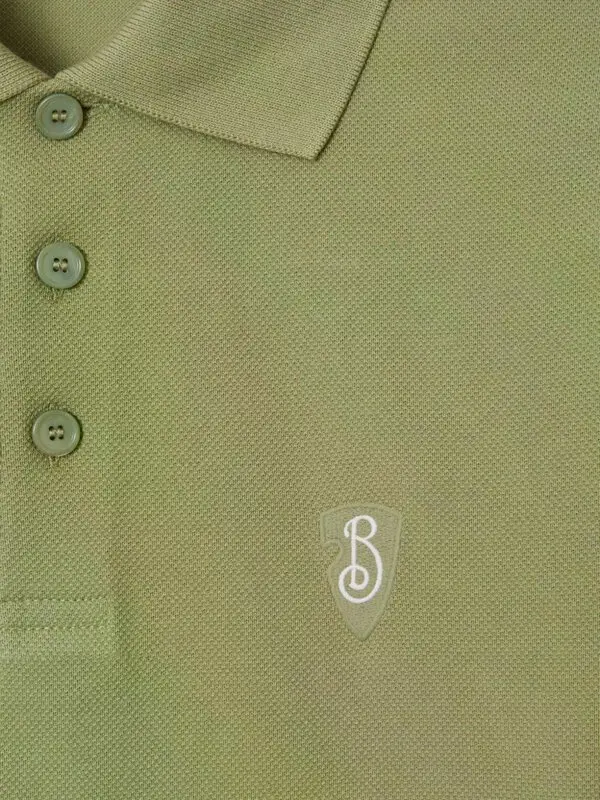 Burberry Logo-embroidered Polo Shirt