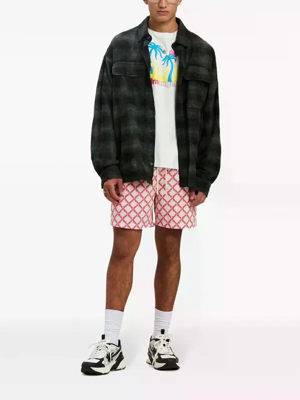 Palm Angels Logo Swim Shorts