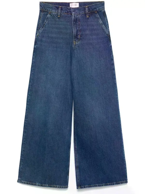 FRAME Wide-leg Jeans - Blue