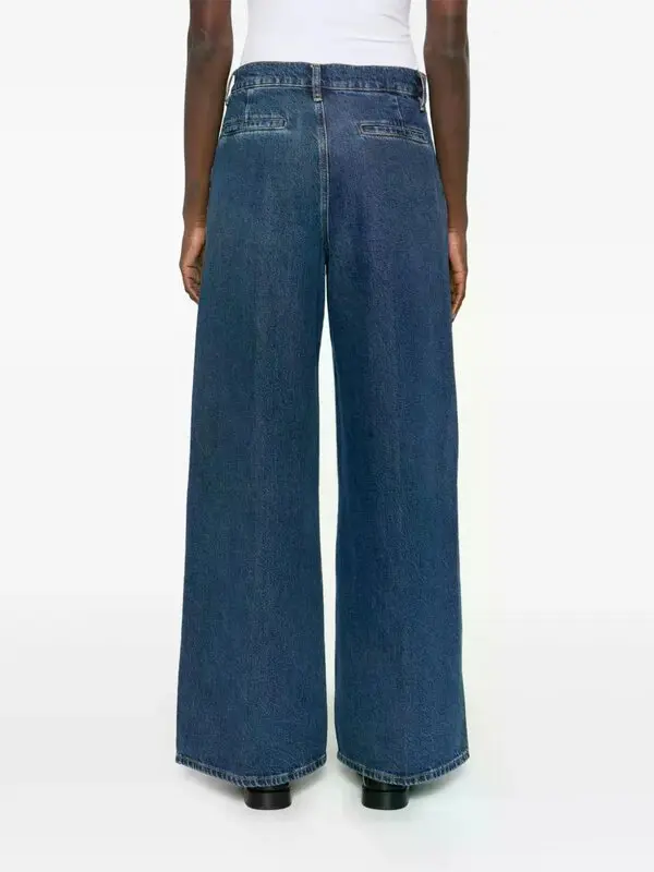 FRAME Wide-leg Jeans - Blue