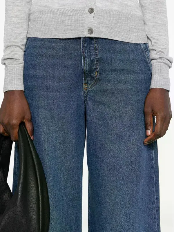 FRAME Wide-leg Jeans - Blue