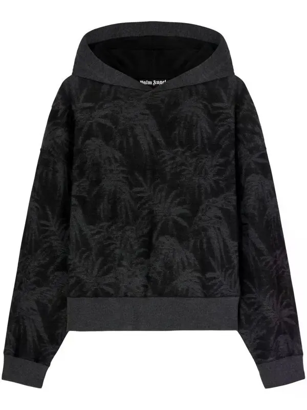 Palm Angels Curved-logo Hoodie