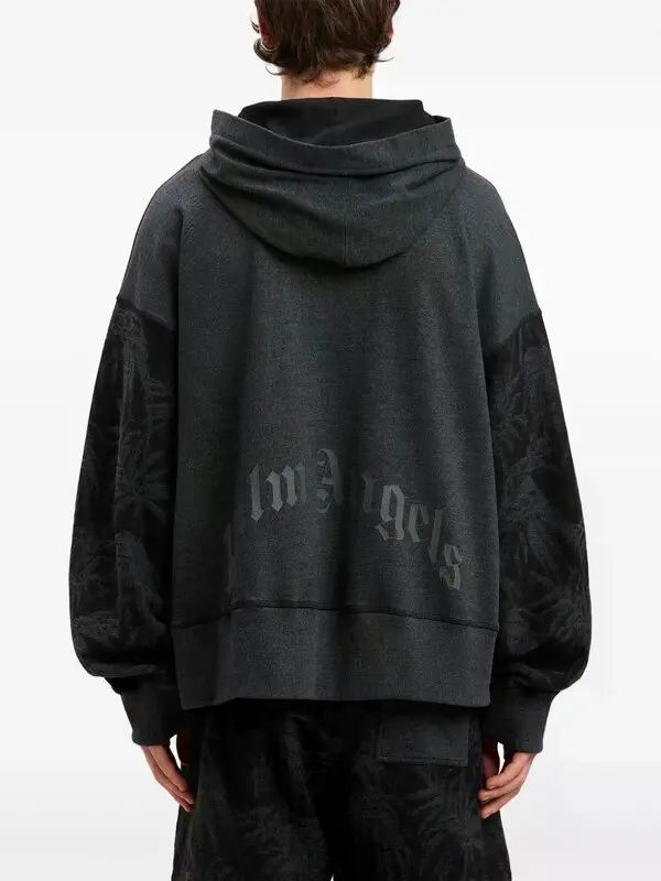 Palm Angels Curved-logo Hoodie