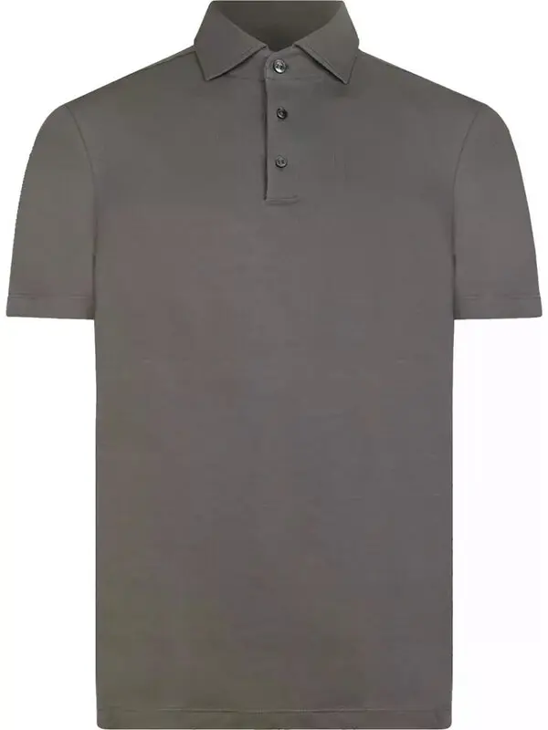 Malo Short-sleeved Polo Shirt - Grey