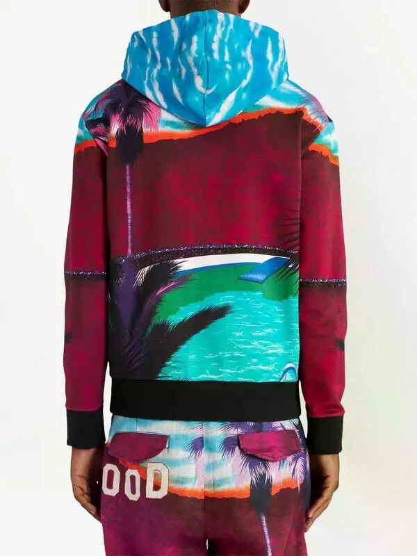 Etro Graphic-print Pullover Hoodie