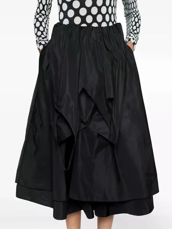 ALAINPAUL Pina Layered Midi Skirt