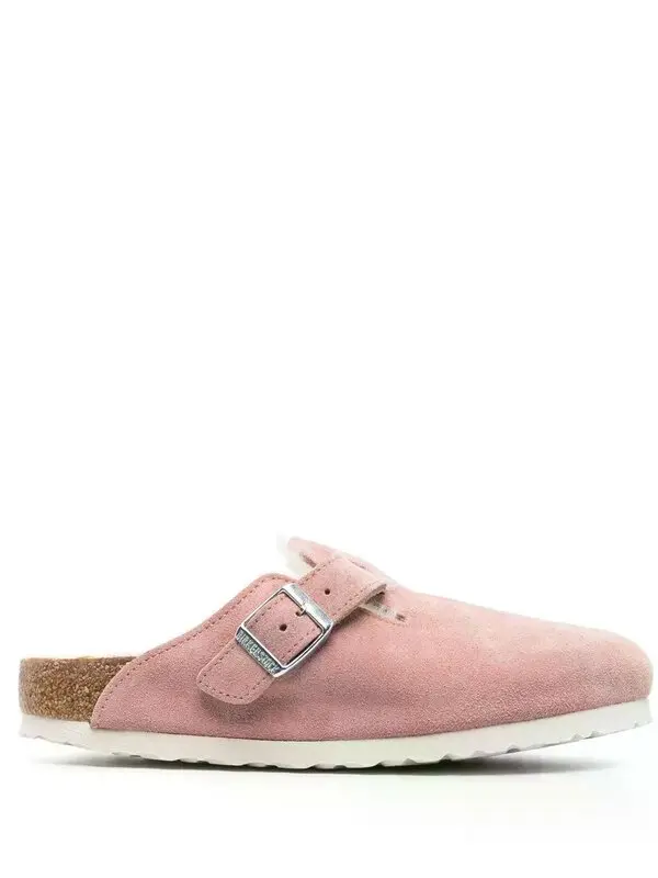 BIRKENSTOCK Side Buckle-fastening Slides - Pink