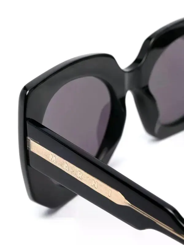 Marni Oversized Square-frame Sunglasses - Black