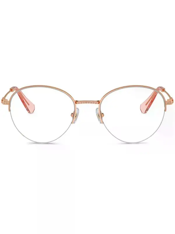 SWAROVSKI Round-frame Glasses