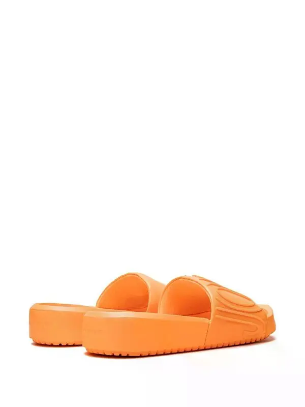 JORDAN Nola Logo-embossed Slides - Orange