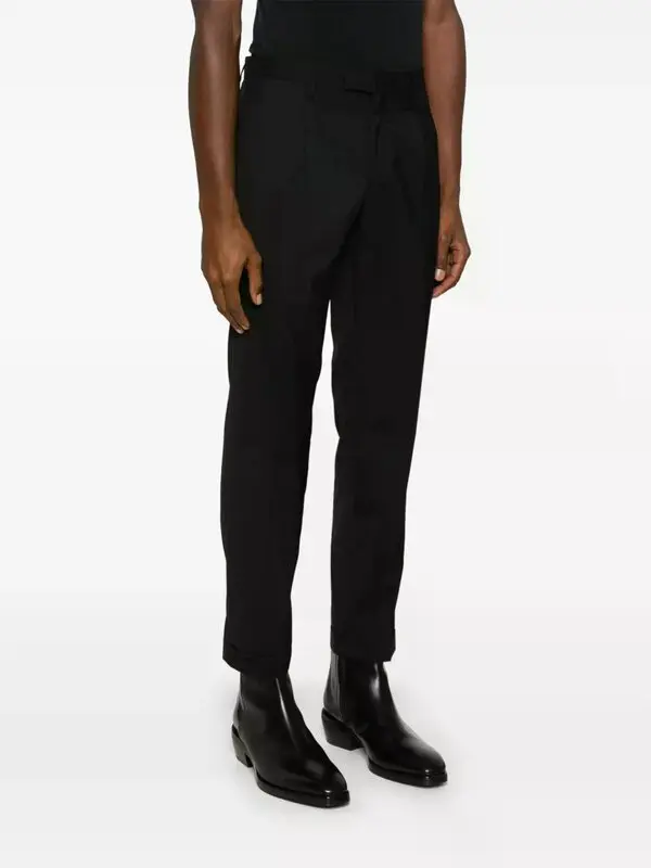 BRIGLIA 1949 Tapered Cropped Trousers
