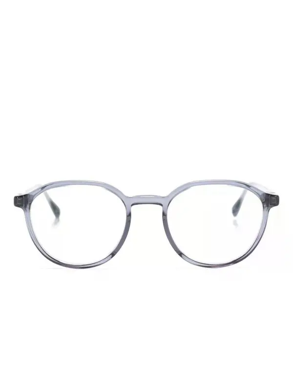 Mykita Ekon Round-frame Glasses - Blue