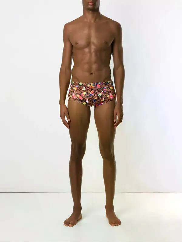 AMIR SLAMA Papagaio Swim Trunks
