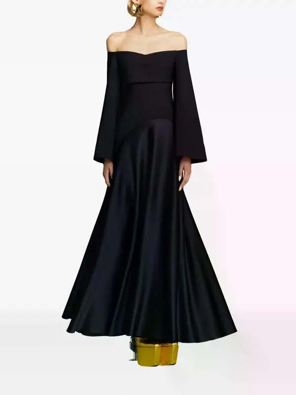 Solace London The Rina Maxi Dress - Black