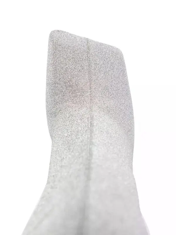 Amina Muaddi Marine Glitter Knee-high Boots