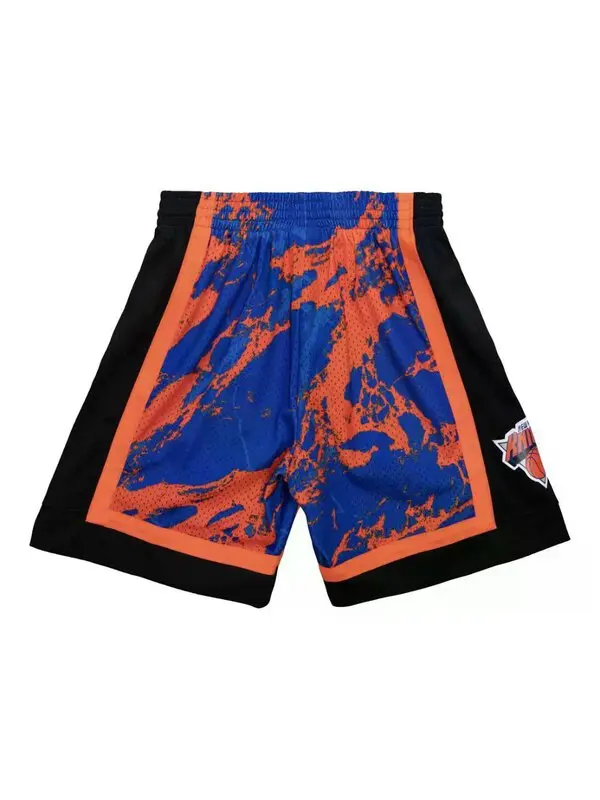 Mitchell & Ness Ny Knicks 1996 Team Marble Basketball Shorts