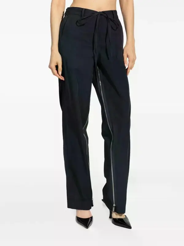 Helmut Lang Zippered Leg Trousers