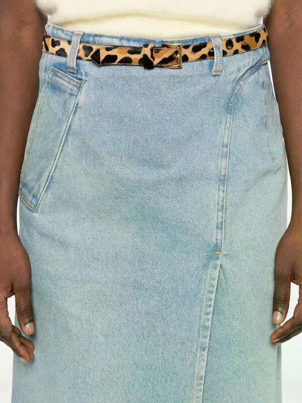 Victoria Beckham Denim Midi Skirt