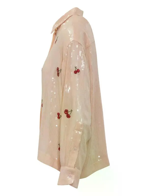 DES_PHEMMES Sequinned Shirt