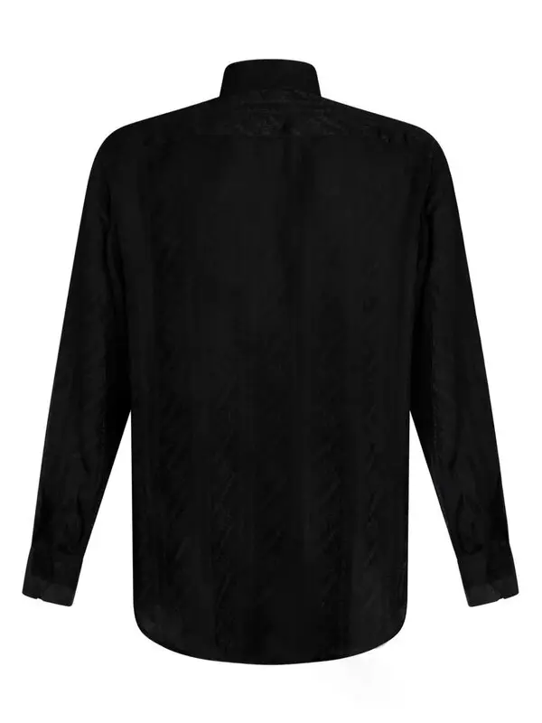 Etro Jacquard Silk Shirt