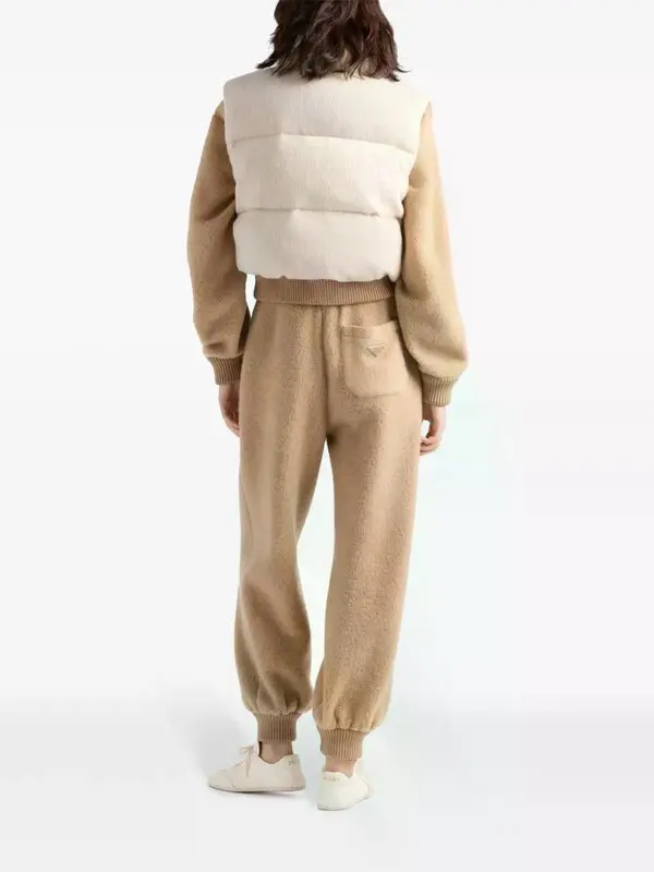Prada Logo-embroidered Down Gilet