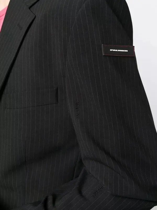 PALMER Pinstripe Single-breasted Blazer
