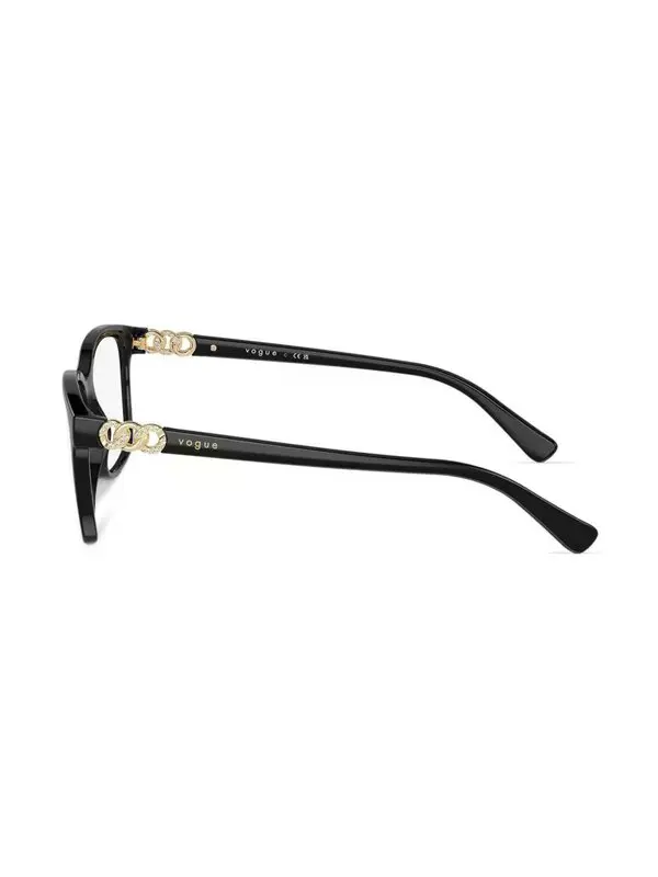VOGUE EYEWEAR Square-frame Glasses - Black