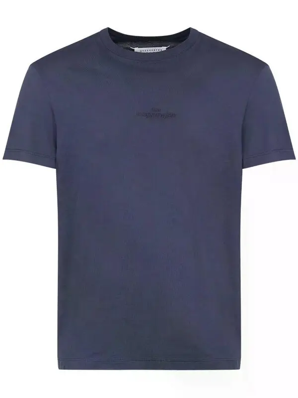 MAISON MARGIELA Logo-embroidered Cotton T-shirt