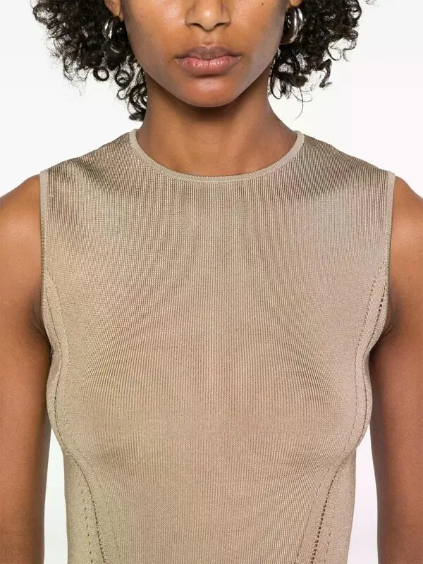 Ralph Lauren Belted Tank Top