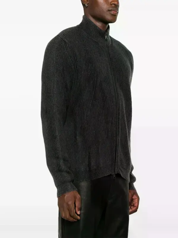 Avant Toi Zip-up Cashmere Cardigan