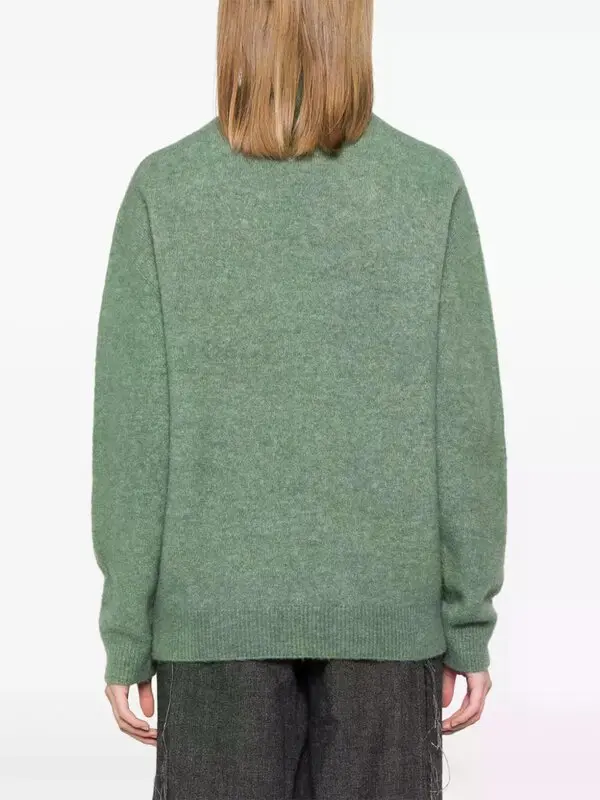 ALYSI High-neck Alpaca Wool Sweater