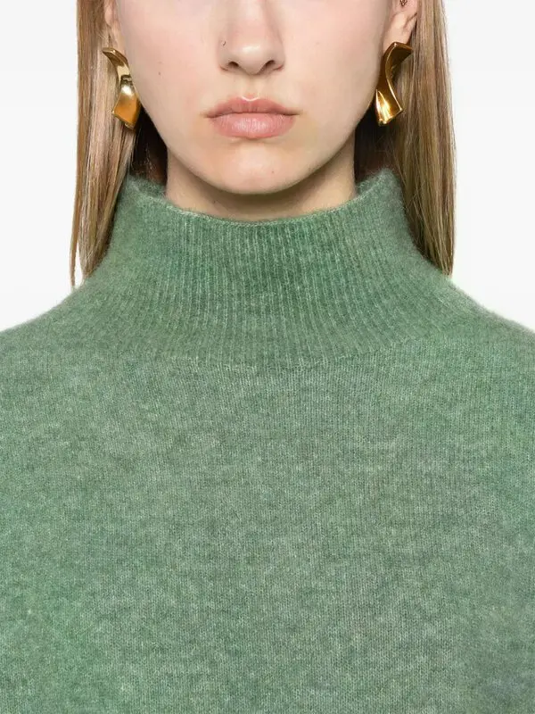 ALYSI High-neck Alpaca Wool Sweater