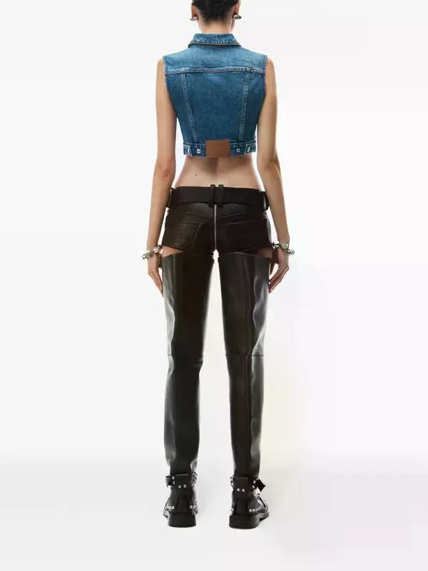 Alexander Wang Trucker Vest Denim Jacket