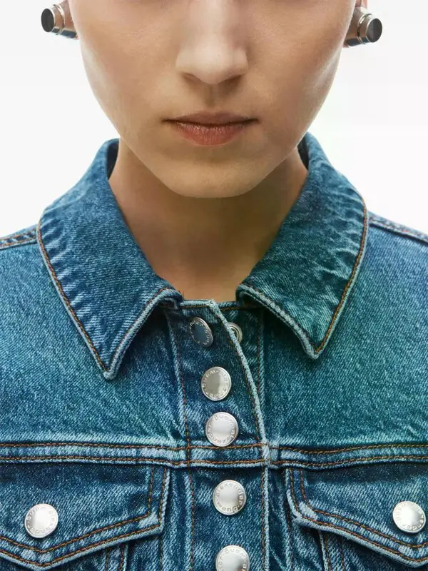 Alexander Wang Trucker Vest Denim Jacket