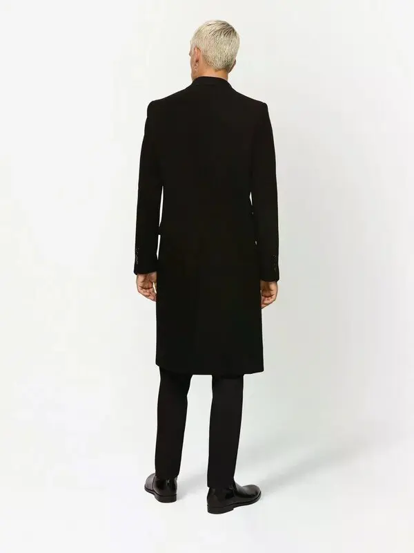 Dolce & Gabbana Single-breasted Wool Coat