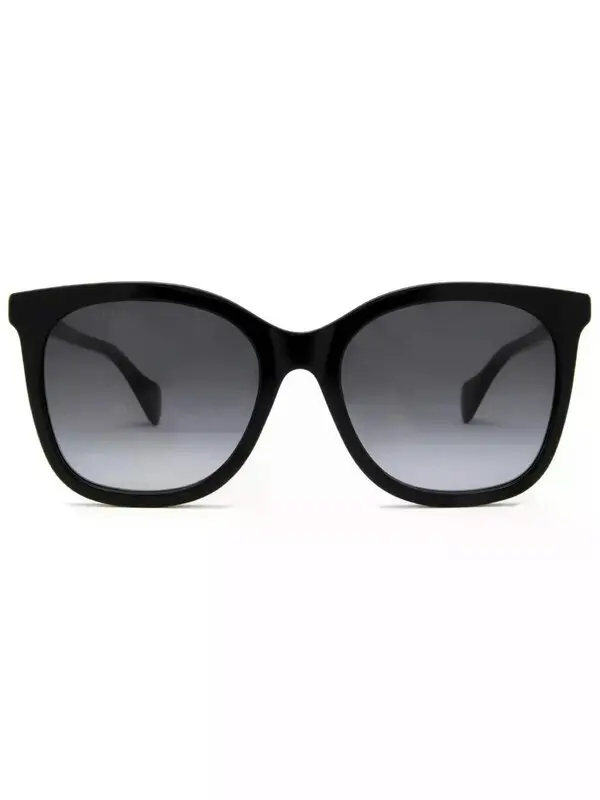 Gucci Oversized-frame Gg Sunglasses - Black
