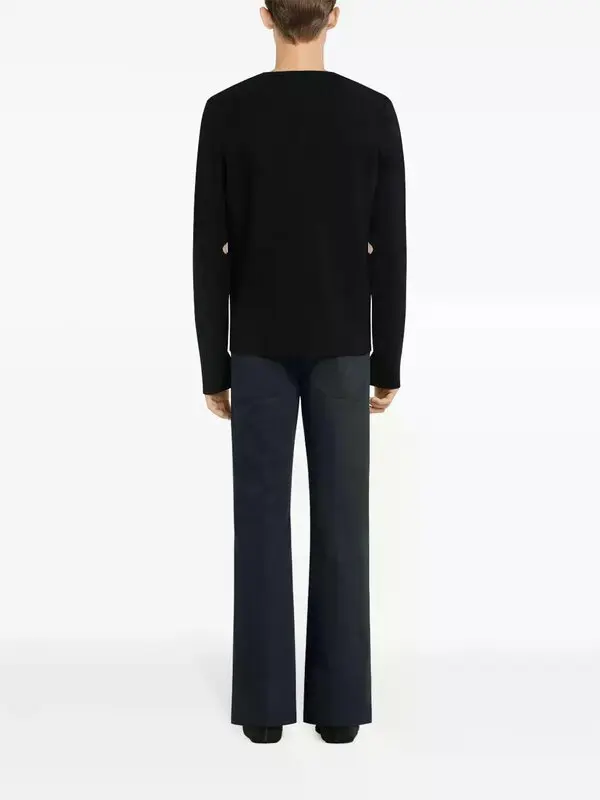 COURREGES Cut-out Jumper - Black